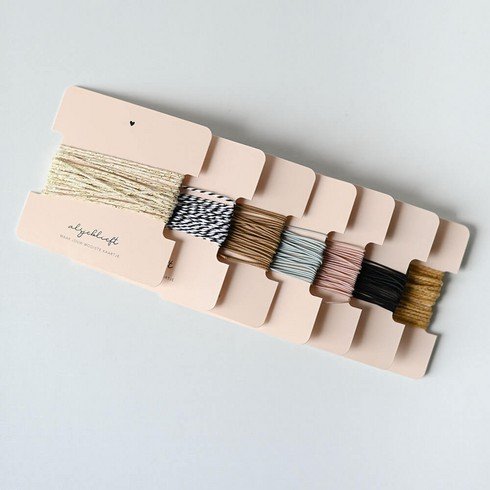 Losse naturel touwtjes